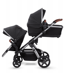 Wave 2022 Stroller Tandem Second Seat- Charcoal,Eclipse, Indigo, Zinc